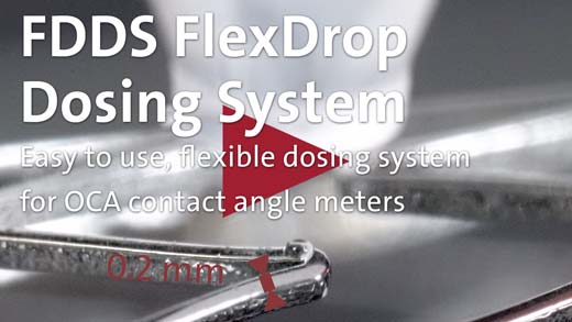 OCA Optical contact angle goniometers and drop shape analysis systems ...